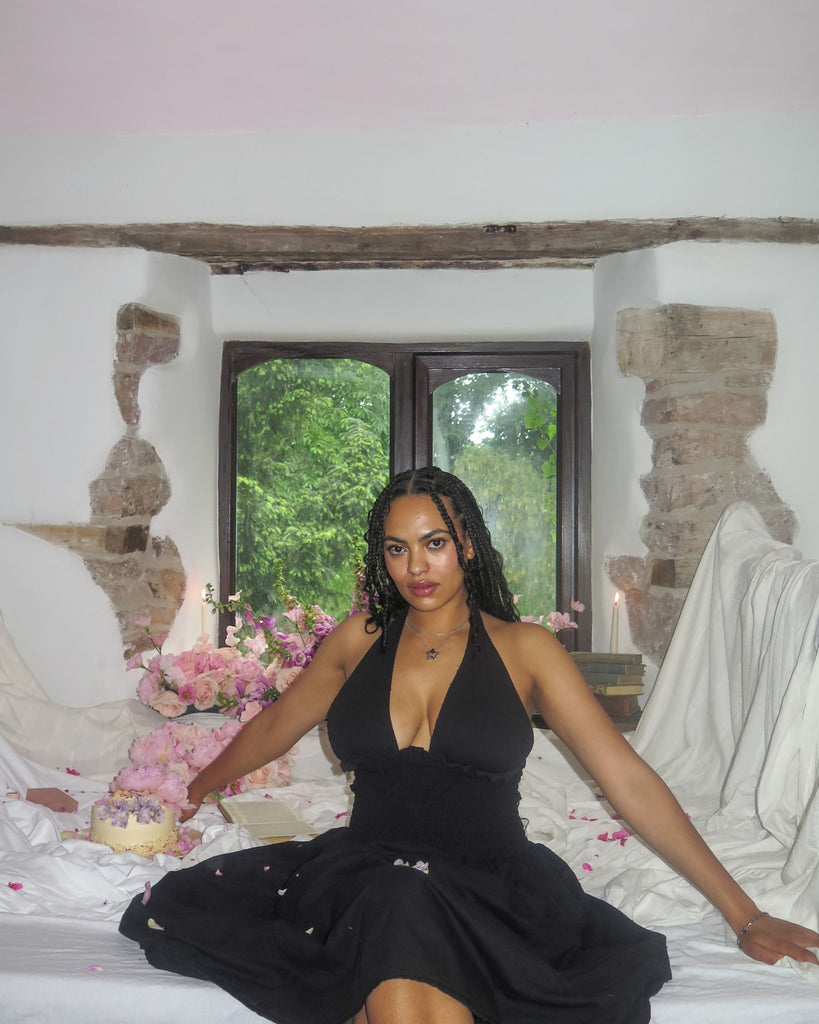 The Freya Maxi Dress in Black – Beasha Studios